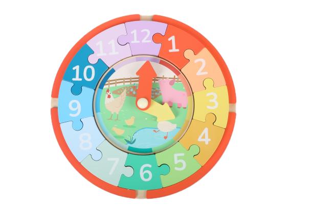 25123-Clock Shaped Puzzle – egofuntoys